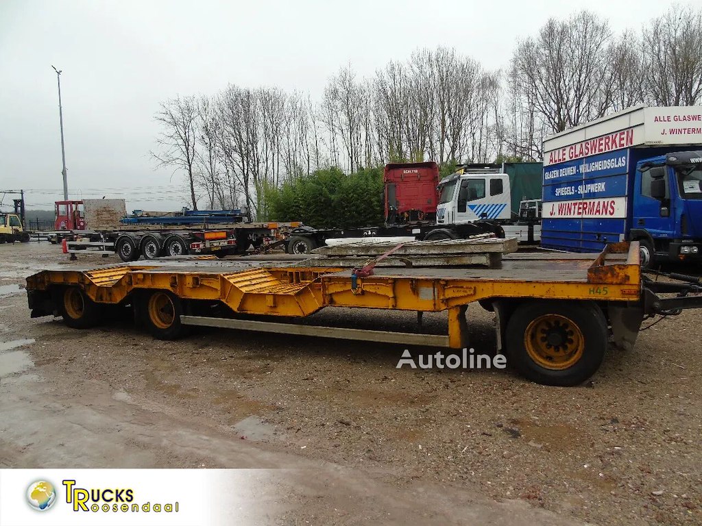 GS Meppel 3 AXLE + APK 04-05-2026 prikolica sa niskom platformom