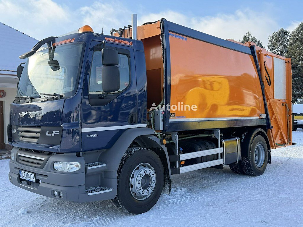 DAF LF 55.300 Śmieciarka Komunal Partner KP 16V Mały Przebieg kamion za smeće