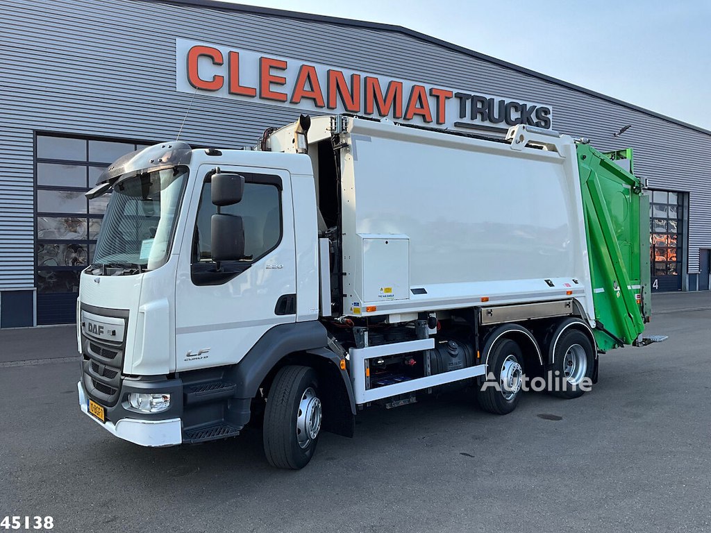 DAF FAG LF 220 Euro 6 Terberg Olympus 14m³ Just 122.749 km! kamion za smeće