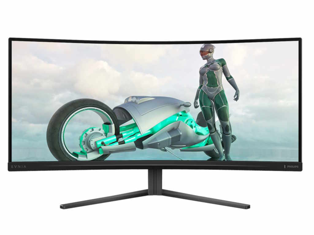 Monitor PHILIPS 34M2C3500L/00 34", VA, UWQHD, 180Hz, 1ms GtG, HDMIx2, DP,adaptive sync, gaming, zakrivljenID: EK000804632