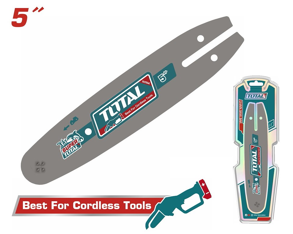 TOTAL Mač 13cm za ručnu testeru TGSLI2058 TGTSB50501ID: EK000800875