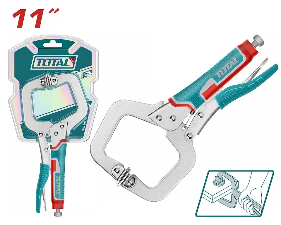 TOTAL C-steznik sa zaključavanjem THT111113ID EK000801239