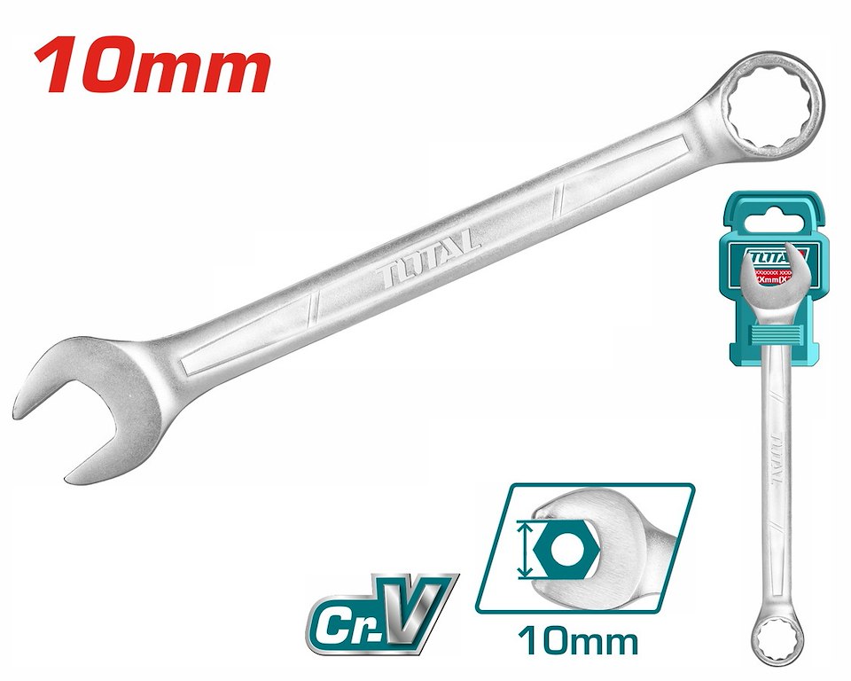 TOTAL Ključ viljuškasto okasti 10mm TCSPA101ID: EK000800945
