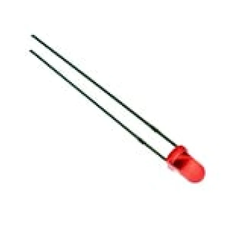 LED dioda difuzna crvena 3 mm