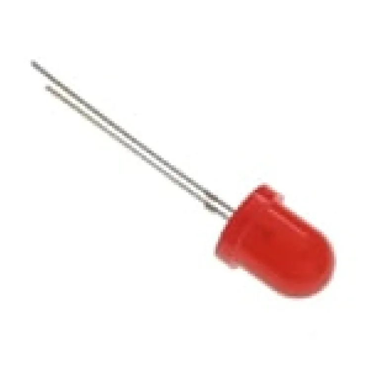 LED dioda difuz crvena 10 mm