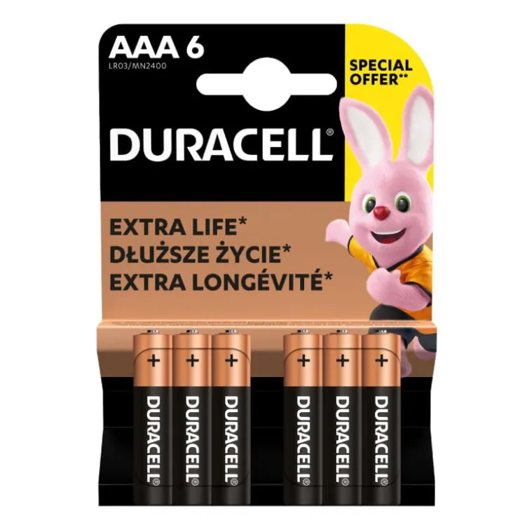 Duracell alkalne baterije AAA
