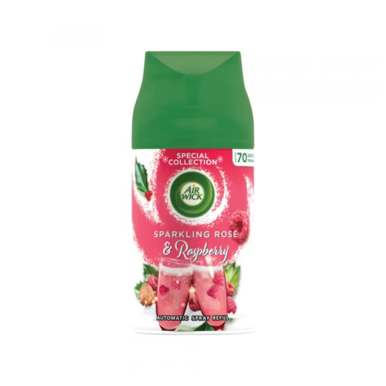 Dopuna za osveživač AIRWICK Freshmatic aparat na baterije Sparkling rose&raspberry 250ml