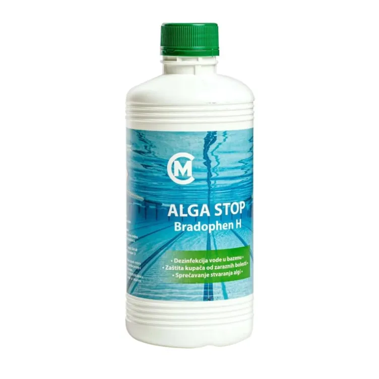 Algastop za bazene Bradophen H 1l