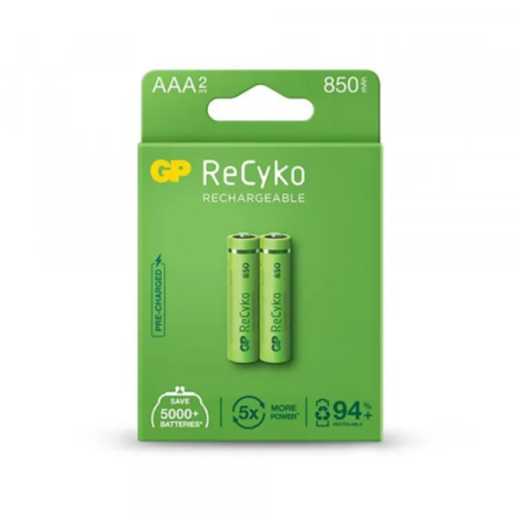 Baterija GP ReCyko punjiva LR3 85AAAHCE 1.2V 850mAh - 2 kom