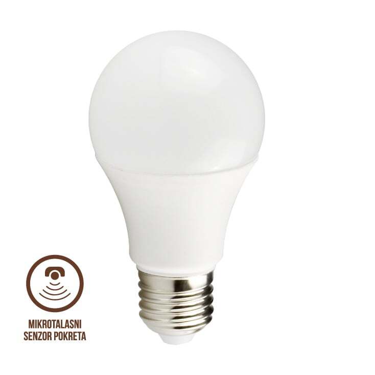 Led sijalica sa mikrotalasnim senzorom pokreta 8w Ls-a60mls-w-e27/8ID: EK000801746