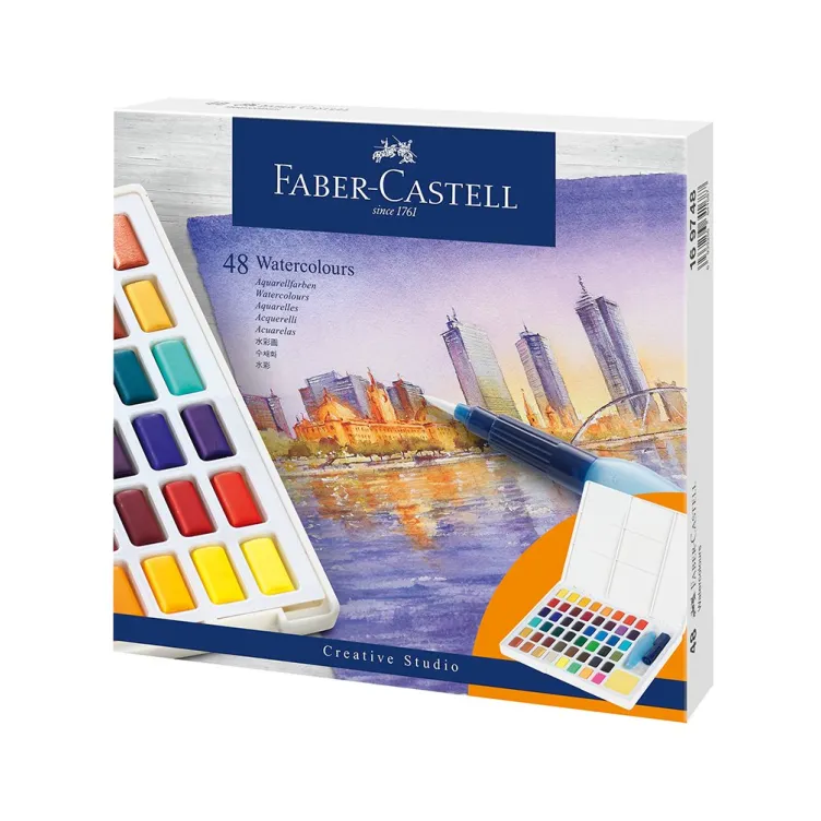 Vodene boje Faber Castell slikarske 1/48 169748