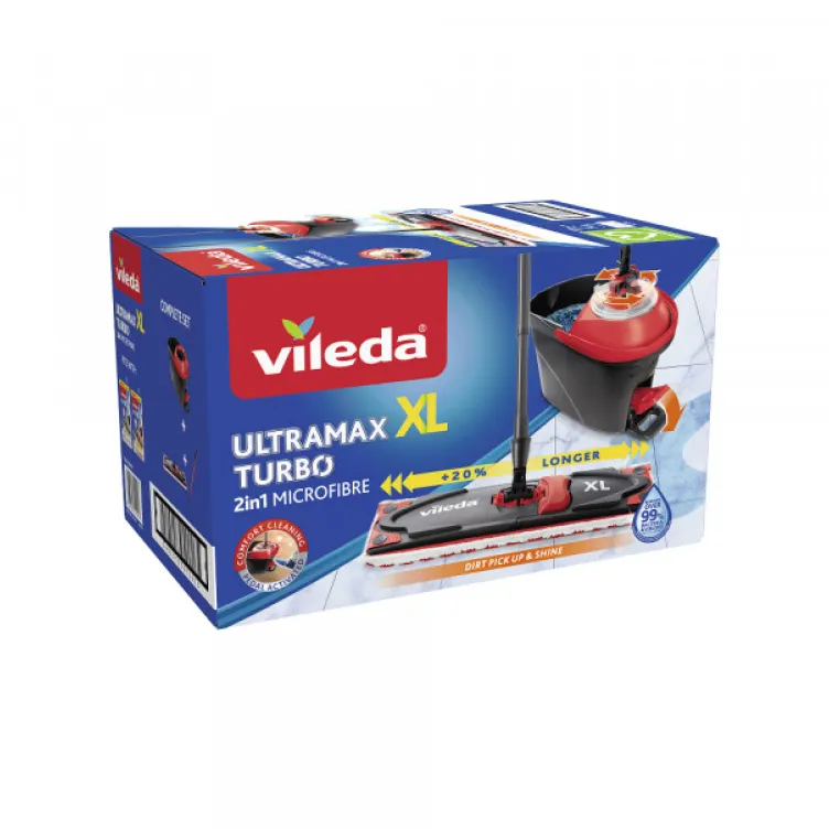 Set Vileda Ultramax turbo XL 2u1 microfibre 171250