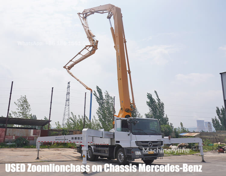 Zoomlion na šasiji Mercedes-Benz pumpa za beton