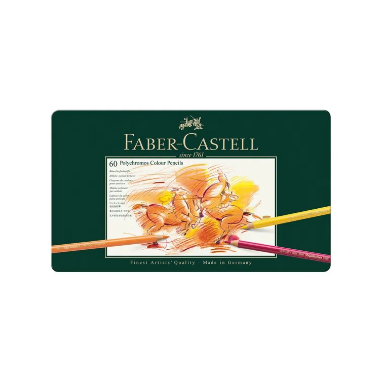 Drvene bojice Faber Castell Polychromos 1/60 110060 metalna kutija