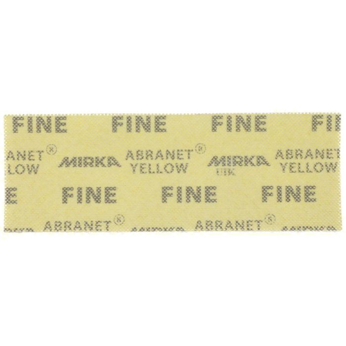 Abranet Yellow 80 x 230 mm (Grip) – Mrežasti abraziv fina granulacija