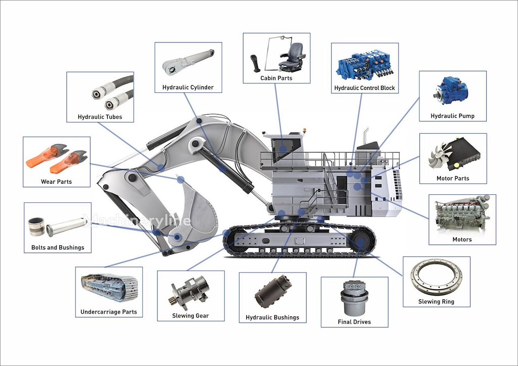 10153152 hidraulična pumpa za Liebherr R926 bagera