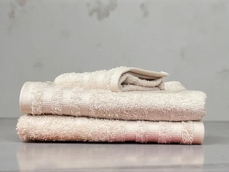 Premium Peskir 50×100 cm Dupli Štep, 100% Pamuk Vestio Bež boja ( VLK000655-bež.bojavestio )