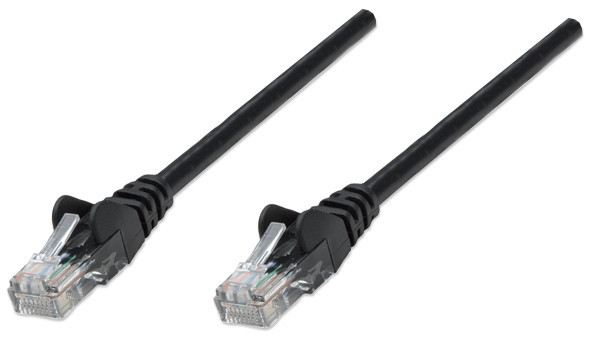 LAN UTP kabl intellinet 320757 Cat5e CCABlack2m