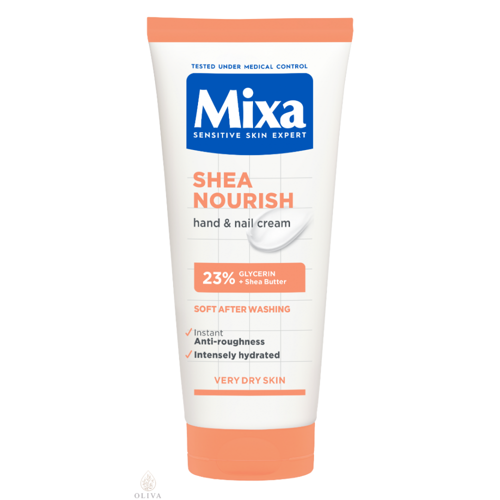 MIXA SHEA NOURISH HRANJIVA KREMA ZA RUKE I NOKTE ZA SUVU I VEOMA SUVU KOŽU 100ML