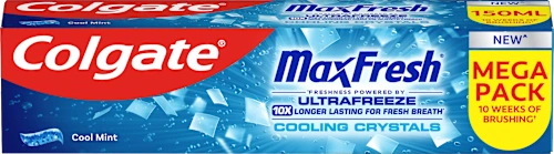 Colgate
MaxFresh pasta za zube MEGA PACK - COOLING CRYSTALS, 150 ml