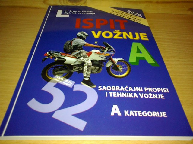 ISPIT VOŽNJE A kategorije  MOTOR ,Živorad Fićović➡️ ➡️