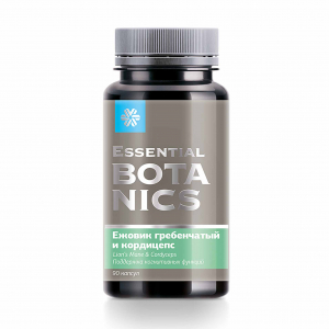 Lion’s Mane & Cordyceps, 90 kapsula - Essential Botanics