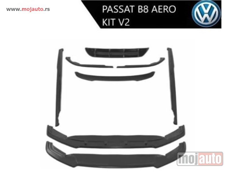 VW Passat b8 aero kit model 2