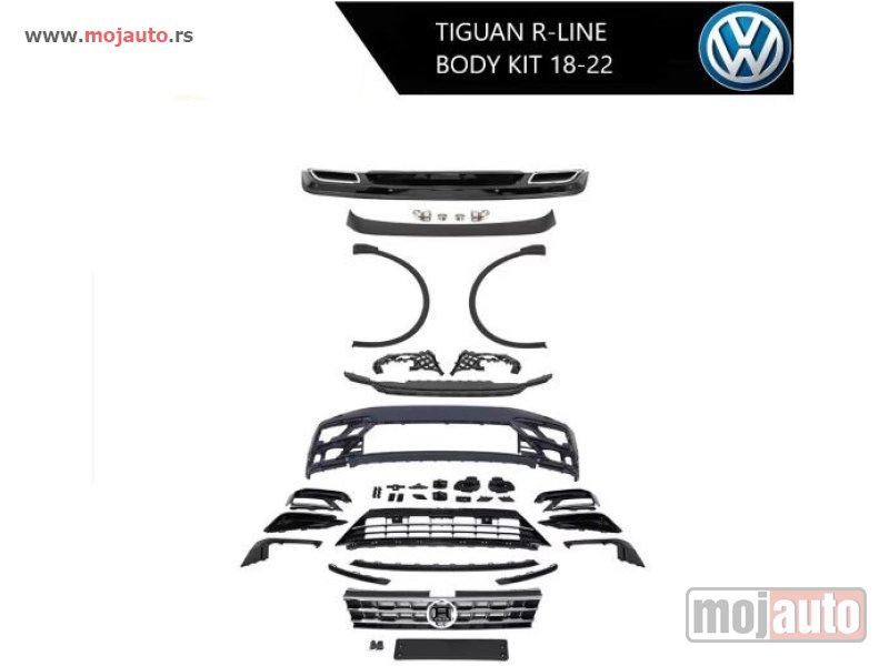 VW body kit Tiguan r-line 18-22