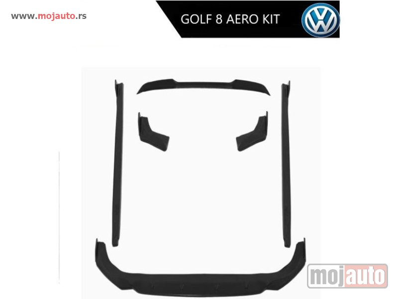 WW Golf 8 GTI aero kit model 2