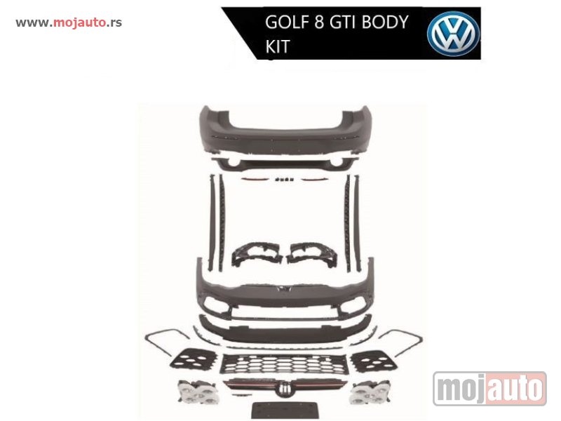 VW Golf 8 GTI body kit