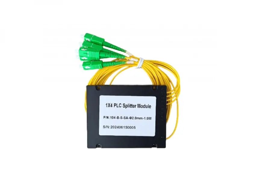 ABS PLC Splitter ExeLink 1 x 4 Optic Splitters SC/APC