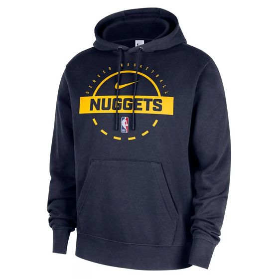 NBA DENVER NUGGETS CLUB FLEECE PULLOVER HOODIE 'NAVY'