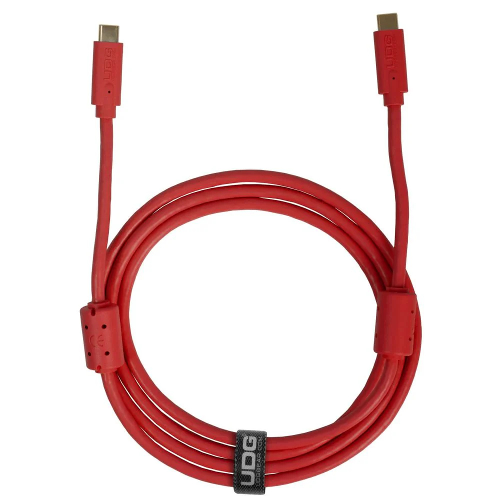 UDG Ultimate Audio Cable USB 3.2 C-C Straight 1,5m RED