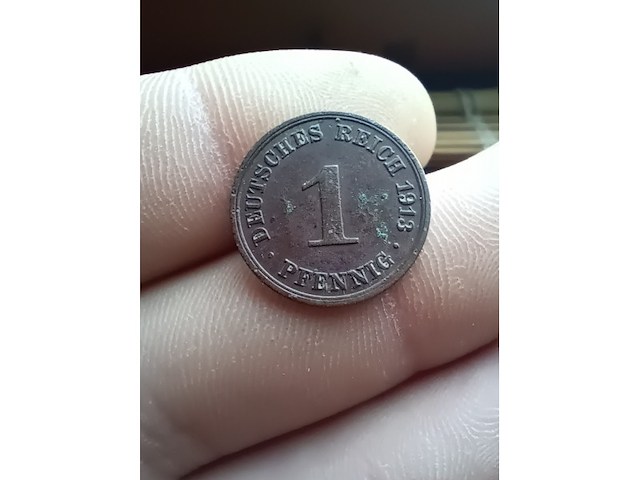 Nemačka - 1 pfennig 1913 A