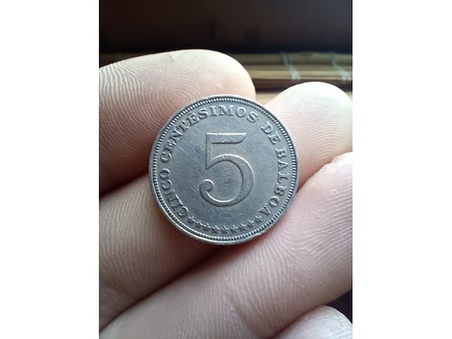 Panama - 5 Centesimos 1966