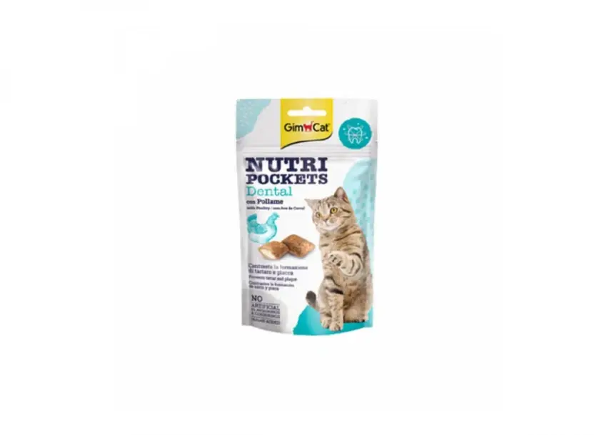 GIMCAT NUTRI POCKETS DENTAL 60 G