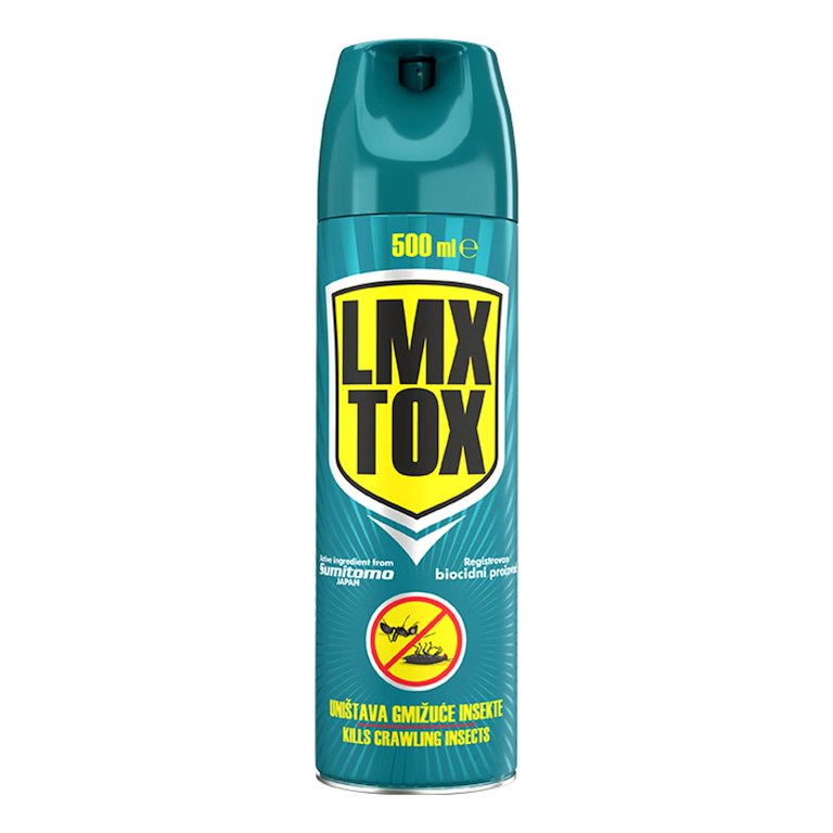 Lmx insekticid tox sprej za gmižuće insekte 500ml lmx