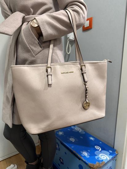 Michael Kors baby pink torba