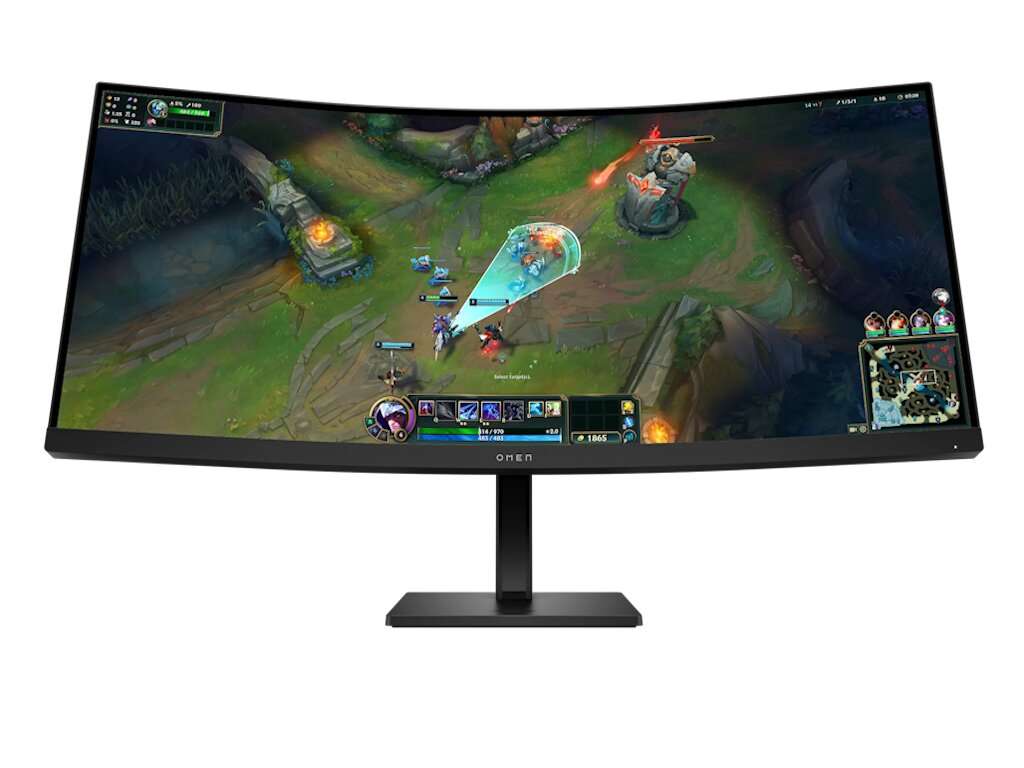 Monitor HP Omen 34c Gaming 34″/VA zakrivljen 1500R/3440×1440/180Hz/1ms/2HDMI,DP/VESA/visina/zvucn/2g