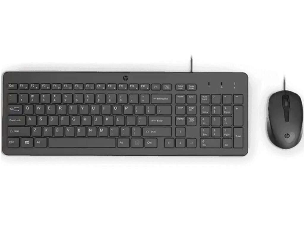 Tastatura+miš HP 150 žicni set/US/240J7AA/crna