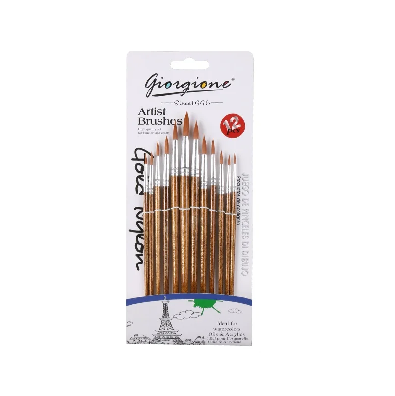 GIORGIONE Brush set od 12 četkica G-818-12A