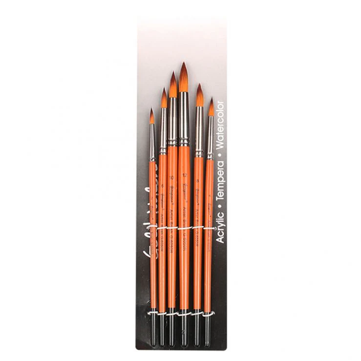 GIORGIONE G-6050R Paint Brush Set of 6 Brushes