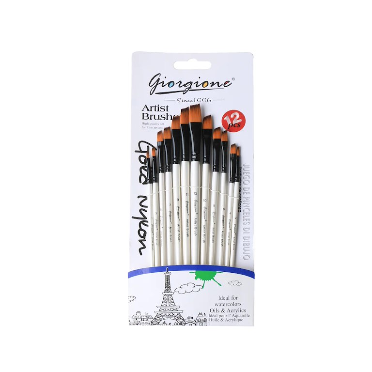 GIORGIONE Brush set od 12 četkica G-6012A