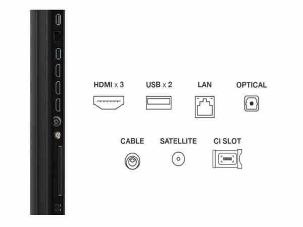 Televizor TCL 65C6KS/MiniLED/65''/4K/60Hz/Google TV/crna (65C6KS)