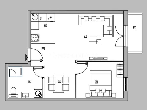 Dvosoban stan, Mogućnost kupovine na kredit