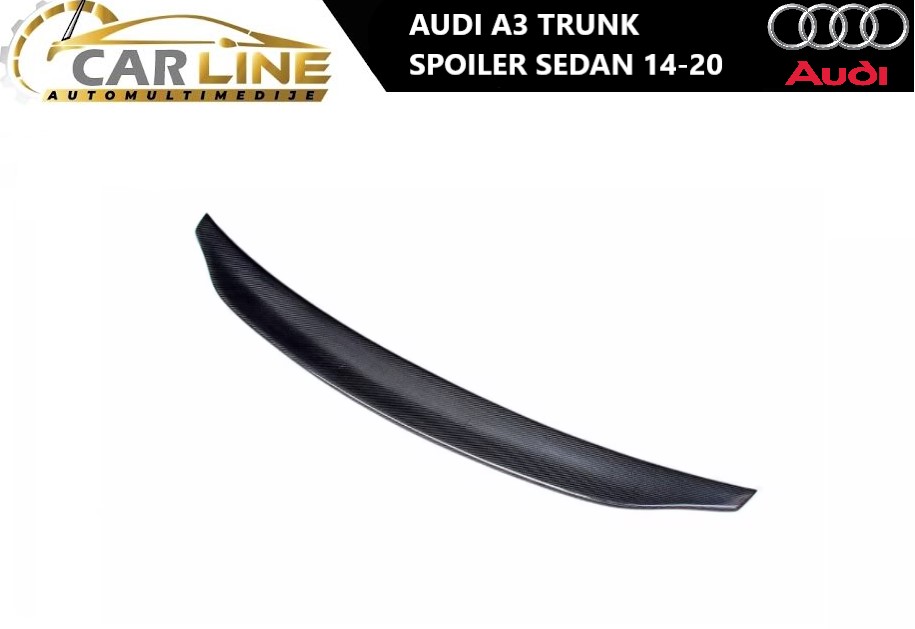 AUDI A3 SEDAN SPOILER 14-20