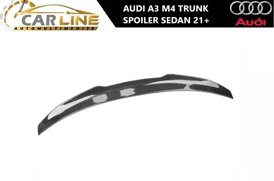 AUDI A3 M4 SPOILER SEDAN 21+