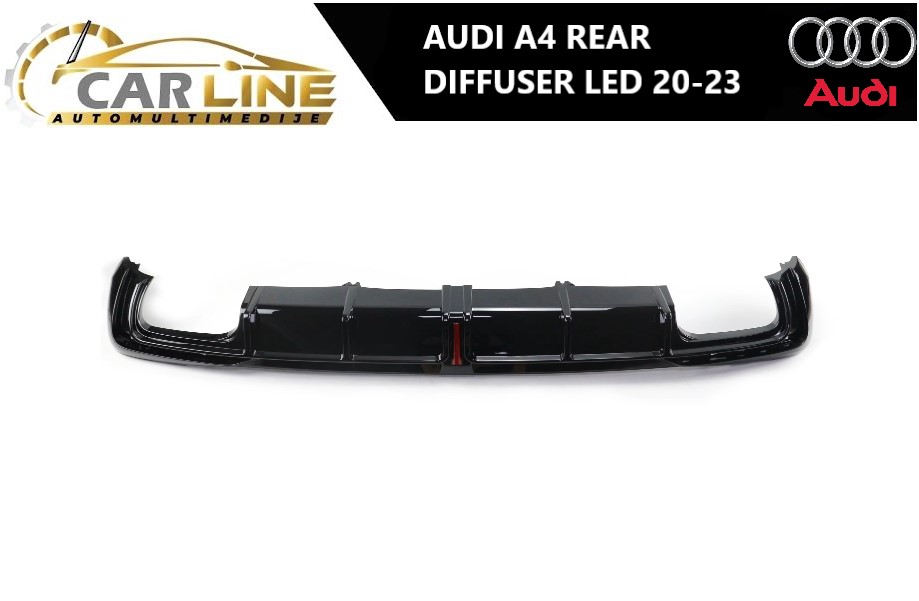 AUDI A4 ZADNJI DIFUZOR LED 20-23