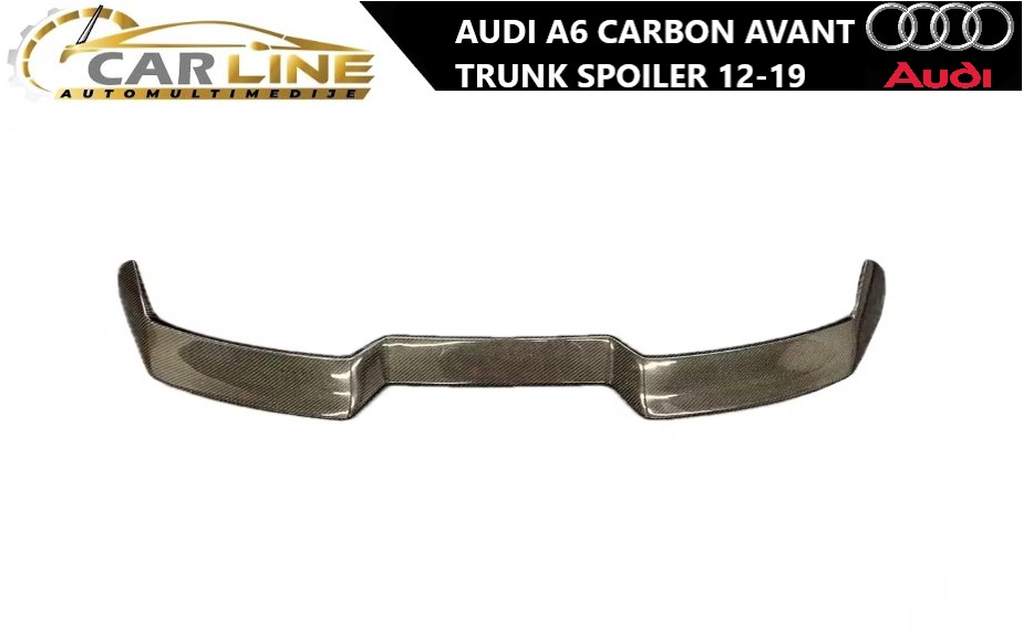 AUDI A6 CARBON AVANT SPOILER 12-19