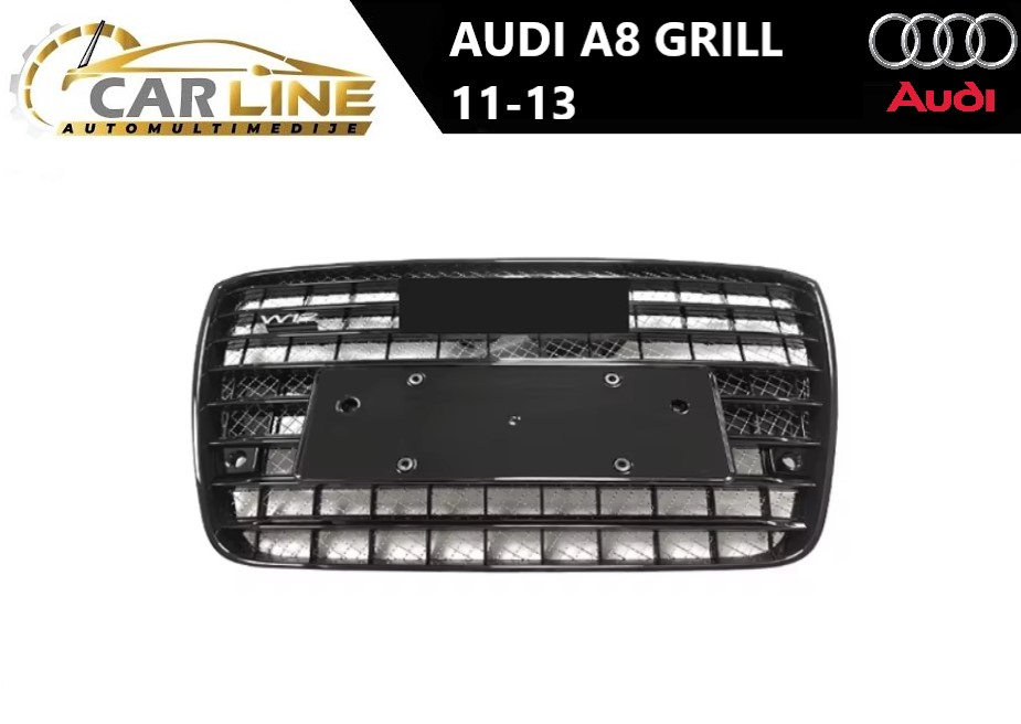 AUDI A8 PREDNJI GRILL 11-13